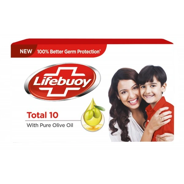 Sabun Lifeboy Logo Lifebuoy Total 10 Soap ( Pack Of 4 ) At ₹ 115
