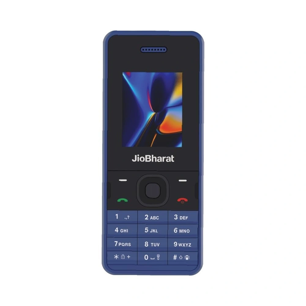 Jio Bharat V2 (4G) (Blue)