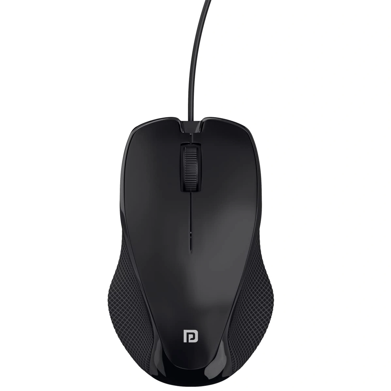 Portronics Toad 101 Wired Optical Mouse with 1200 DPI, Plug & Play, Hi-Optical Tracking, 1.25M ...