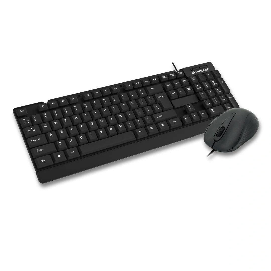 Lapcare E9 Wired Combo LWC-003 Wired Keyboard And Mouse Set-USB ...
