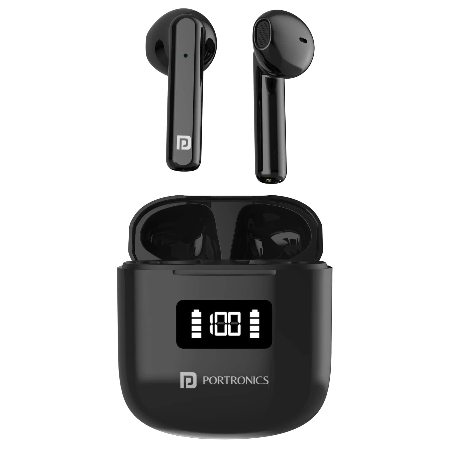 Portronics Harmonics Twins 26 TWS Earbuds with ENC, Bluetooth 5.1, 13mm ...