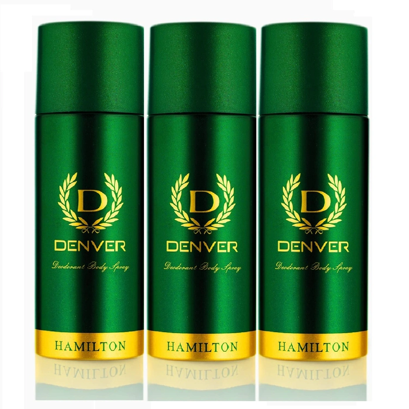 Buy DENVER Hamilton Deodorant - 165ML Each (Pack of 3) Online