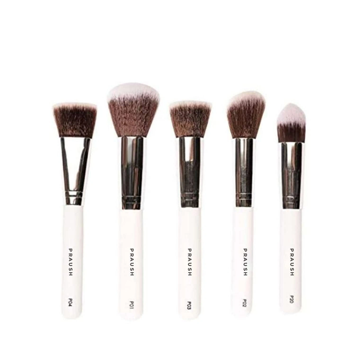 Buy Praush 5 Pcs Essentials Face Brush Set Online