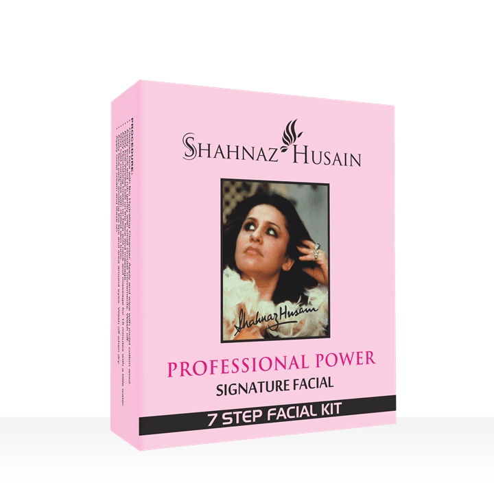 Buy Shahnaz Husain Professional Power Signature Facial Steps- 7 Step ...