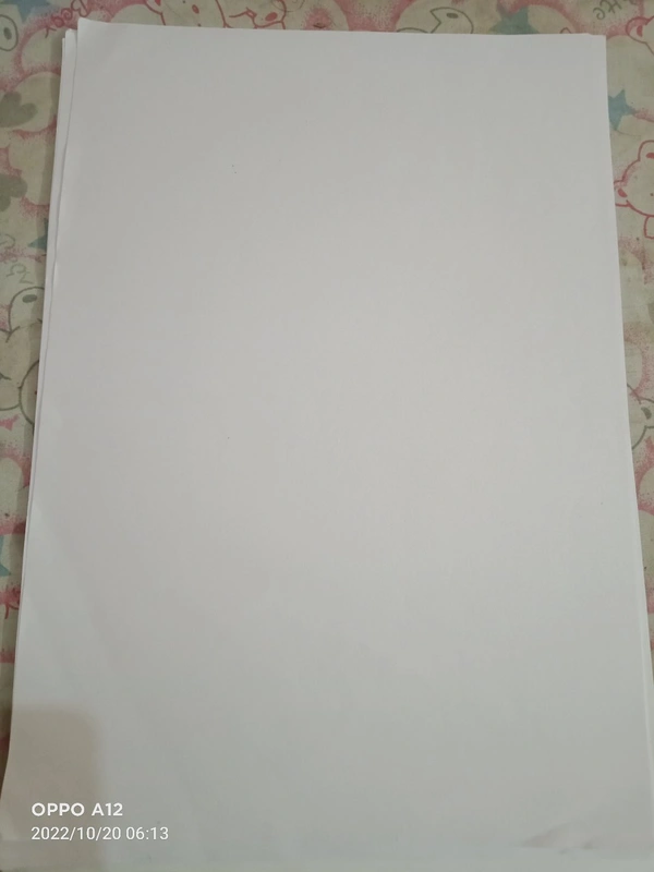 White A4 Size Paper 10paper