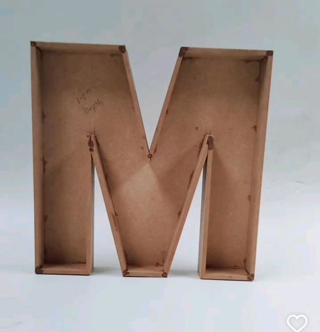 Monogram Alphabet Choclate Hamper Fillable Basket
