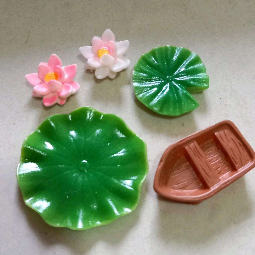 Miniature Lotus Pond Theme Set Pack Of 5