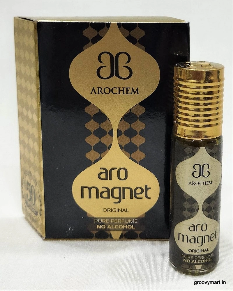 Arochem aro magnet perfume roll on free from alcohol