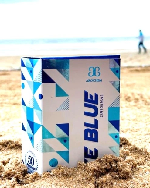 Arochem ice blue perfume roll-on attar free from alcohol