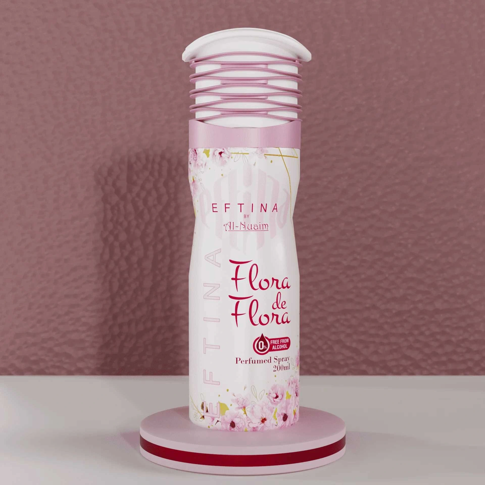 Al Nuaim Eftina Flora De Flora Perfumed Spray | Alcohol free