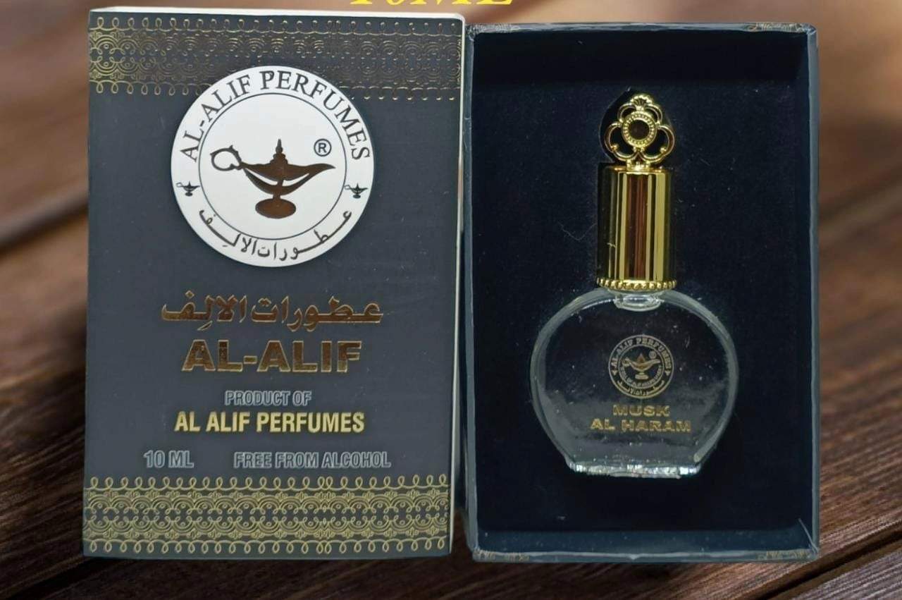 Al Alif MUSK AL HARAM Karwan Series Perfume Roll-On Attar