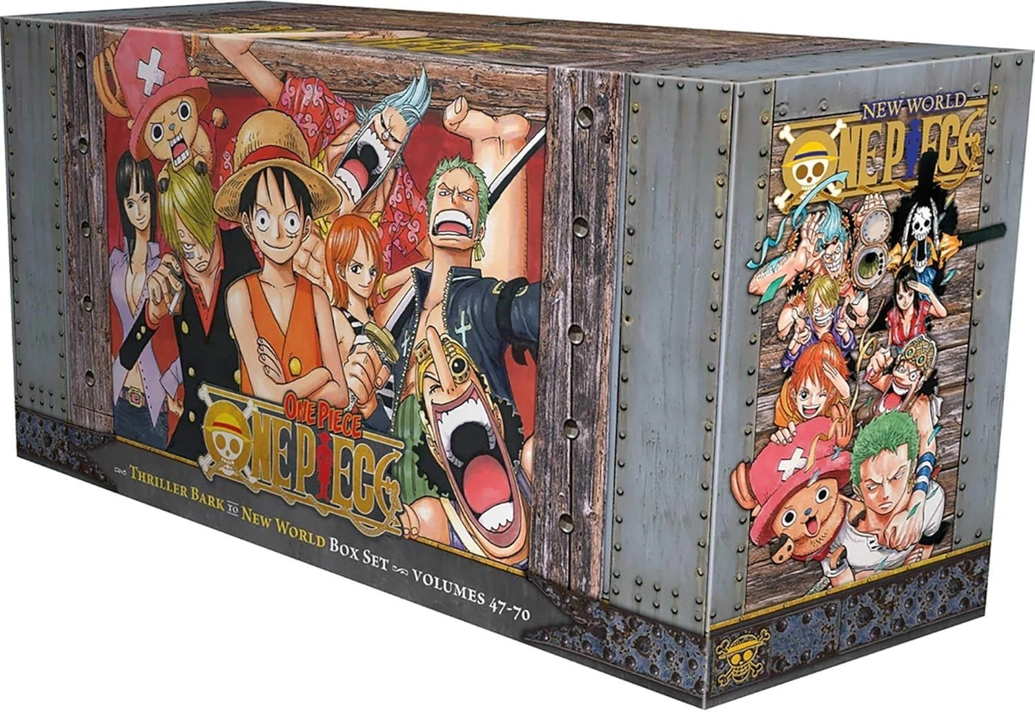 One Piece Box Set Vol 3: Volumes 47-70 [Set of 24 Manga Books]