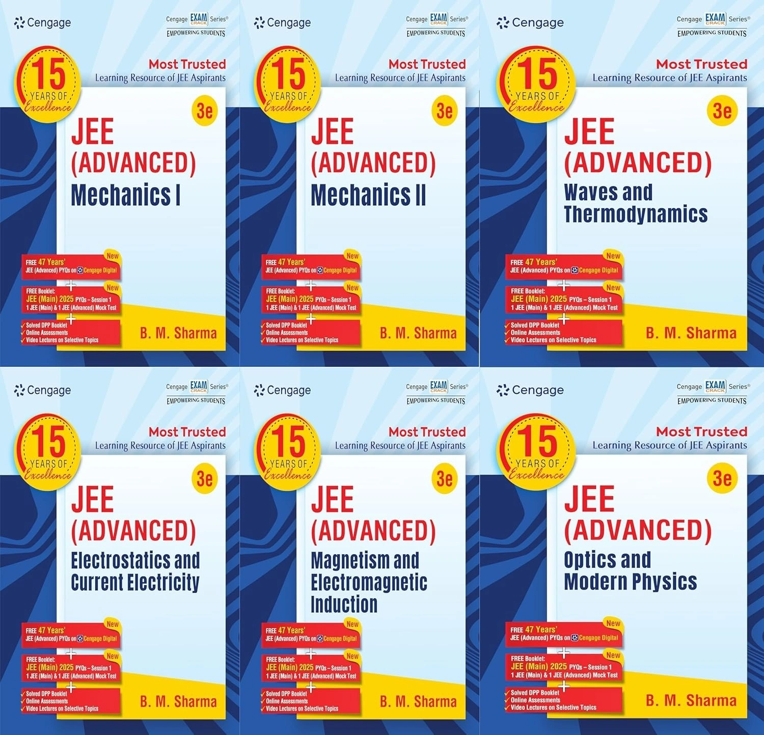 Cengage - BM Sharma - JEE Advanced Physics - | Mechanics 1 & 2 | Waves ...