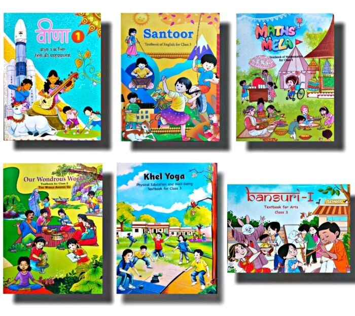 NCERT Complete Set (Santoor, Veena, Math Mela, Our Wondrous World, Khel ...