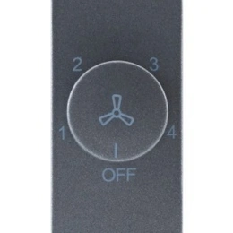 Anchor Penta Modular Fan Regulator Tiny 100W 1M- Graphite Grey