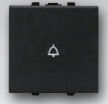 Panasonic Vision 2M Bell Push 10A Black