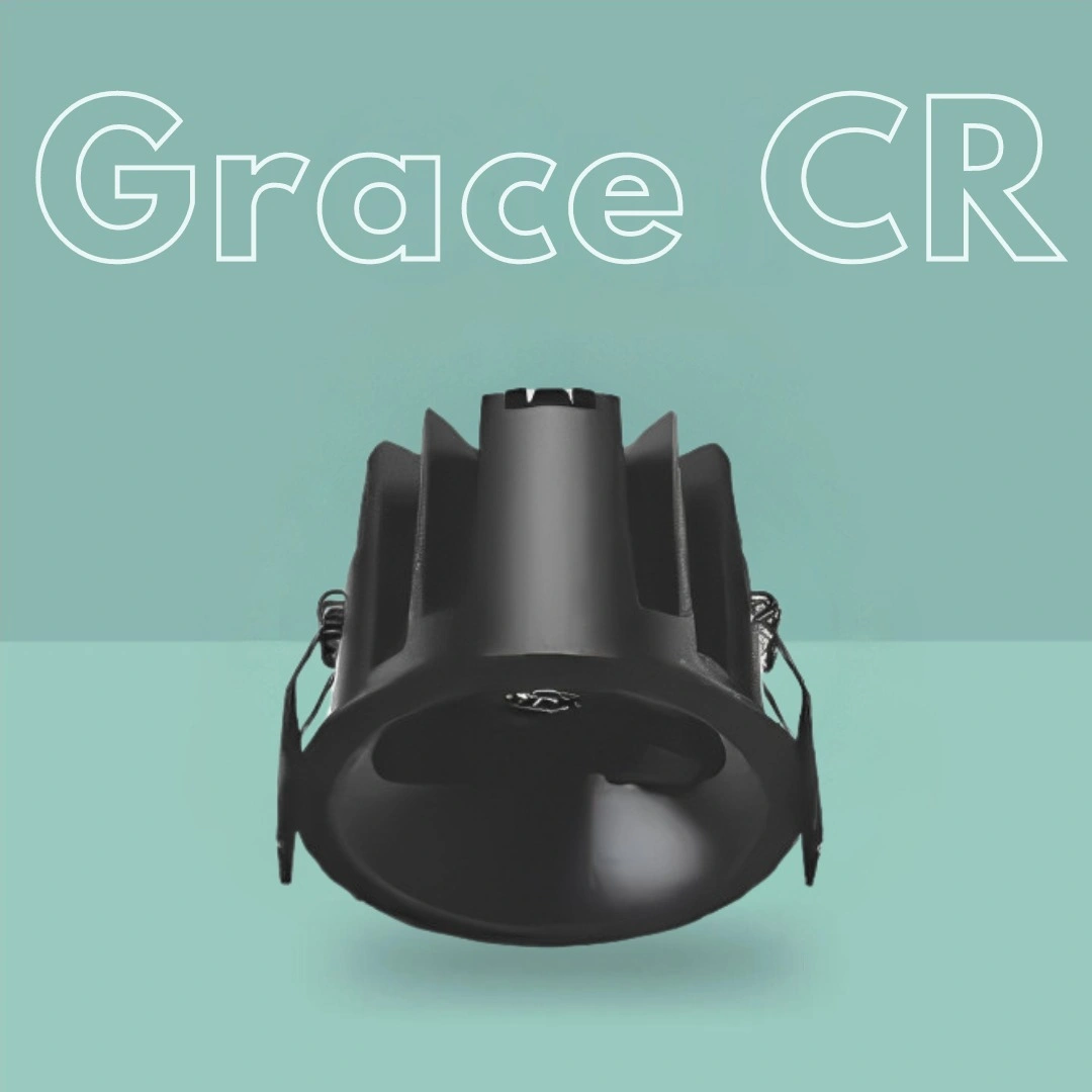 LED COB GRACE CR Black Body & Black Reflector