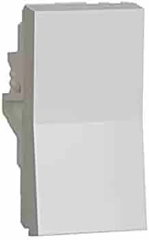 Unica Pure 6A Switch 1 Way White