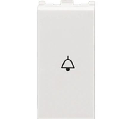 Panasonic Europa Bell Push 10A White 1M - WIPM50119