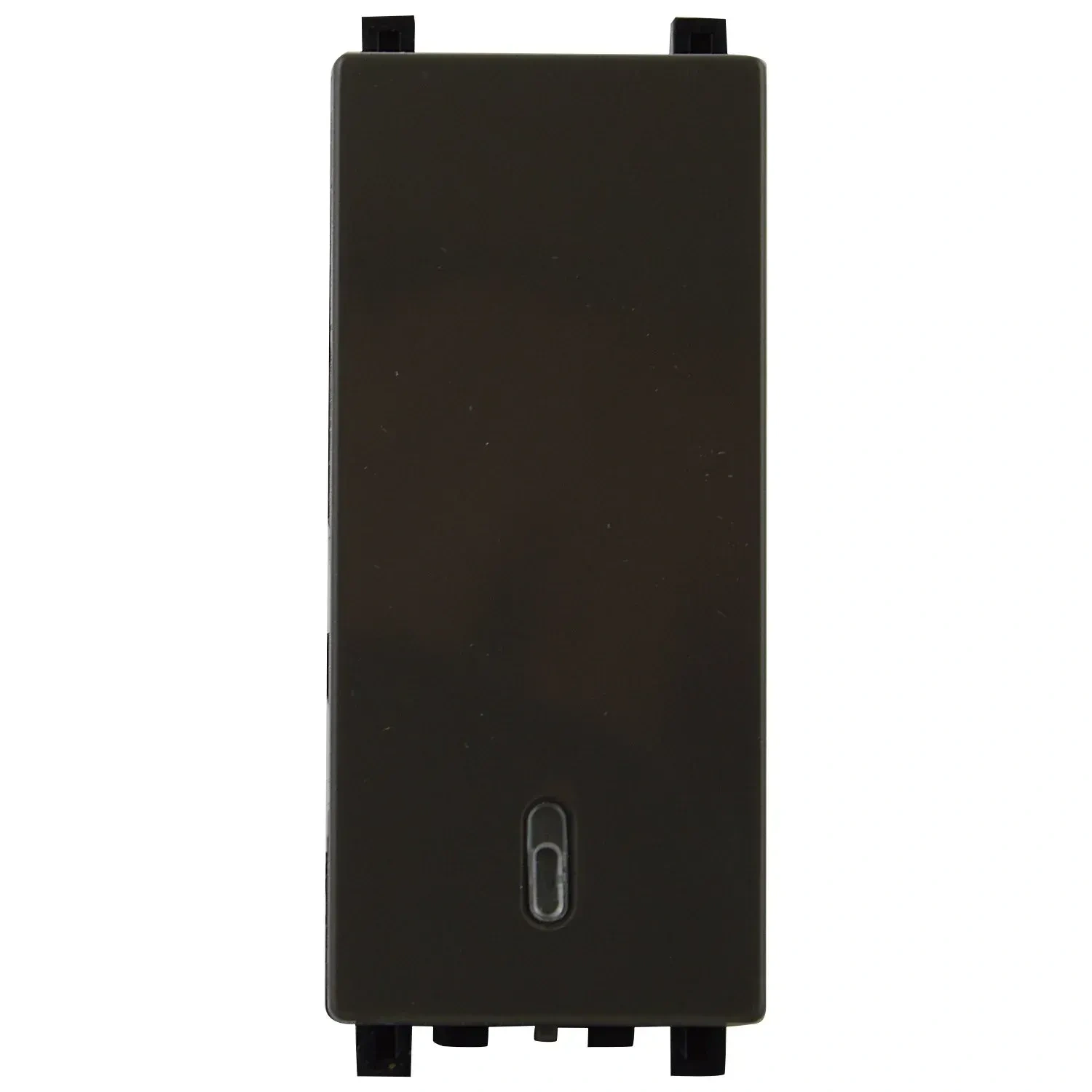 Schneider Zencelo Switch 6A 1 Way Dark Grey | Black