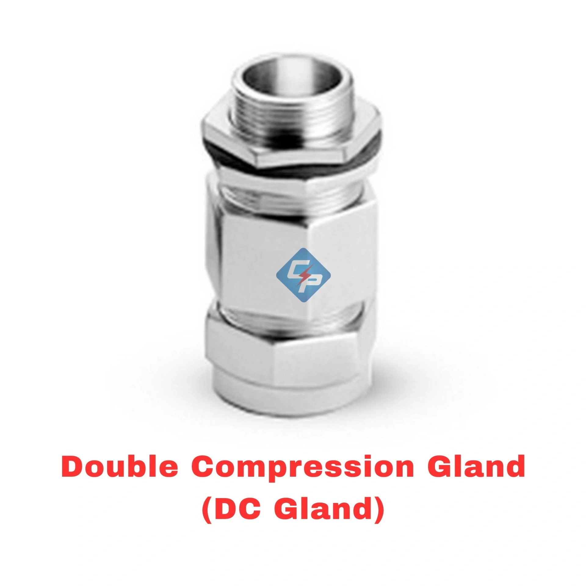 100MM 4" Double Compression Brass Cable Gland