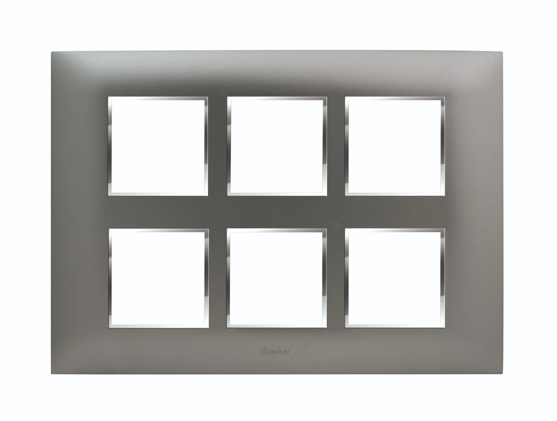 Lisha 12M Turbo Plates- Grey