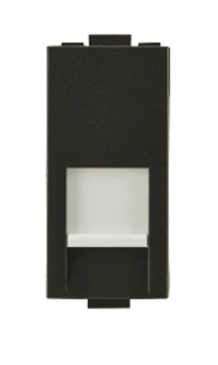 Anchor Woods RJ45 Computer Socket Cat 5e- Black