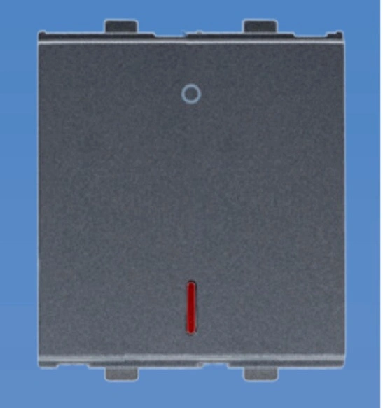 Anchor Penta Modular 32A DP Switch With Indicator 2M Grey