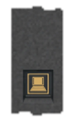 GM G-9 RJ 45 (Cat 6) Socket (Glossy White)