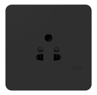 Hager 6A Indian Socket anthracite - WSNSK72A