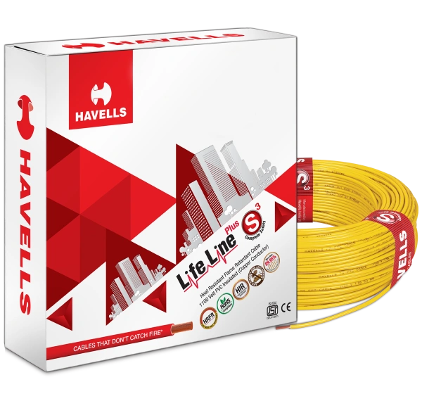 HAVELLS 6.0 SQMM FR COPPER 90 MTR WIRE