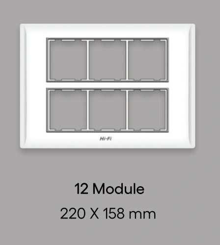 HiFi Plate 12M Silverline