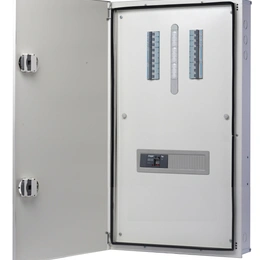 Vertical TPN DB (x160 h3 MCCB incomer) Hager