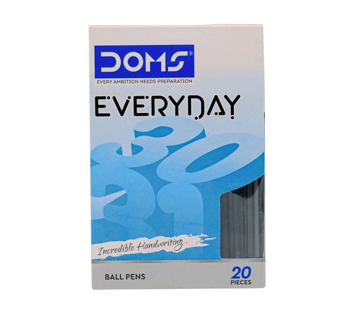 Doms Everyday Ballpoint Pens ( Blue )