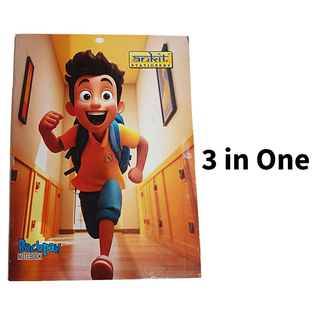 Ankit 3 In One Notebook