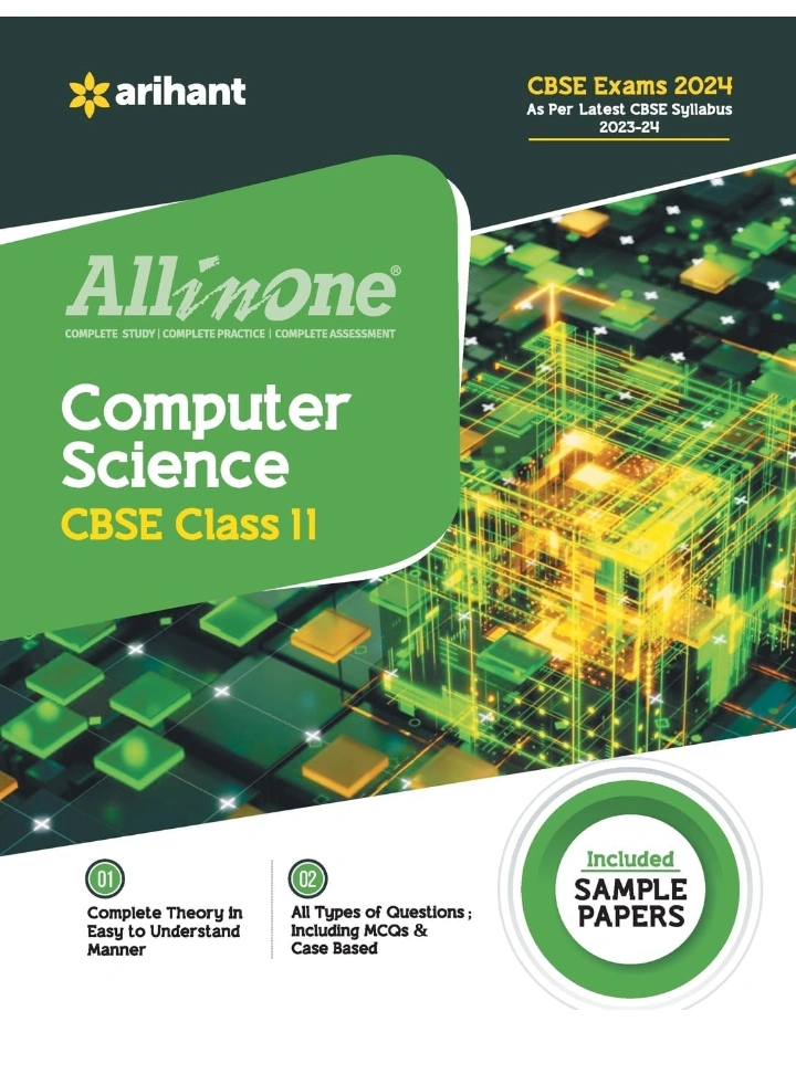 All In One Class 11th Computer Science for CBSE Exam 2024