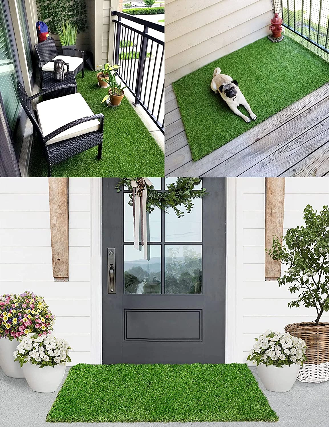 High-Quality Artificial Grass, Realistic Fake Grass for Landscaping ...