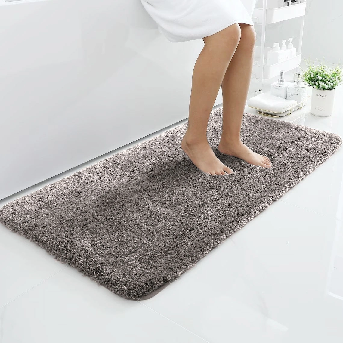 Doormat for Home Entrance, Non-Slip Washable Rubber Door Mat, Eco ...