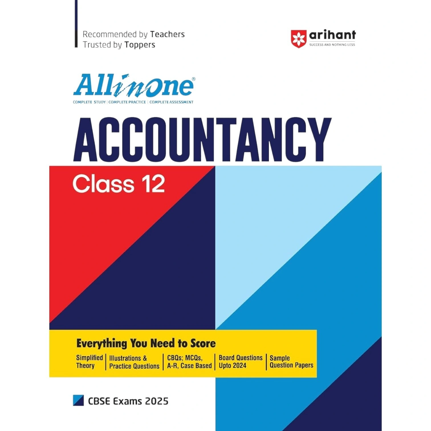 Arihant All in One Accountancy Class 12 CBSE Examination 2024 - 25