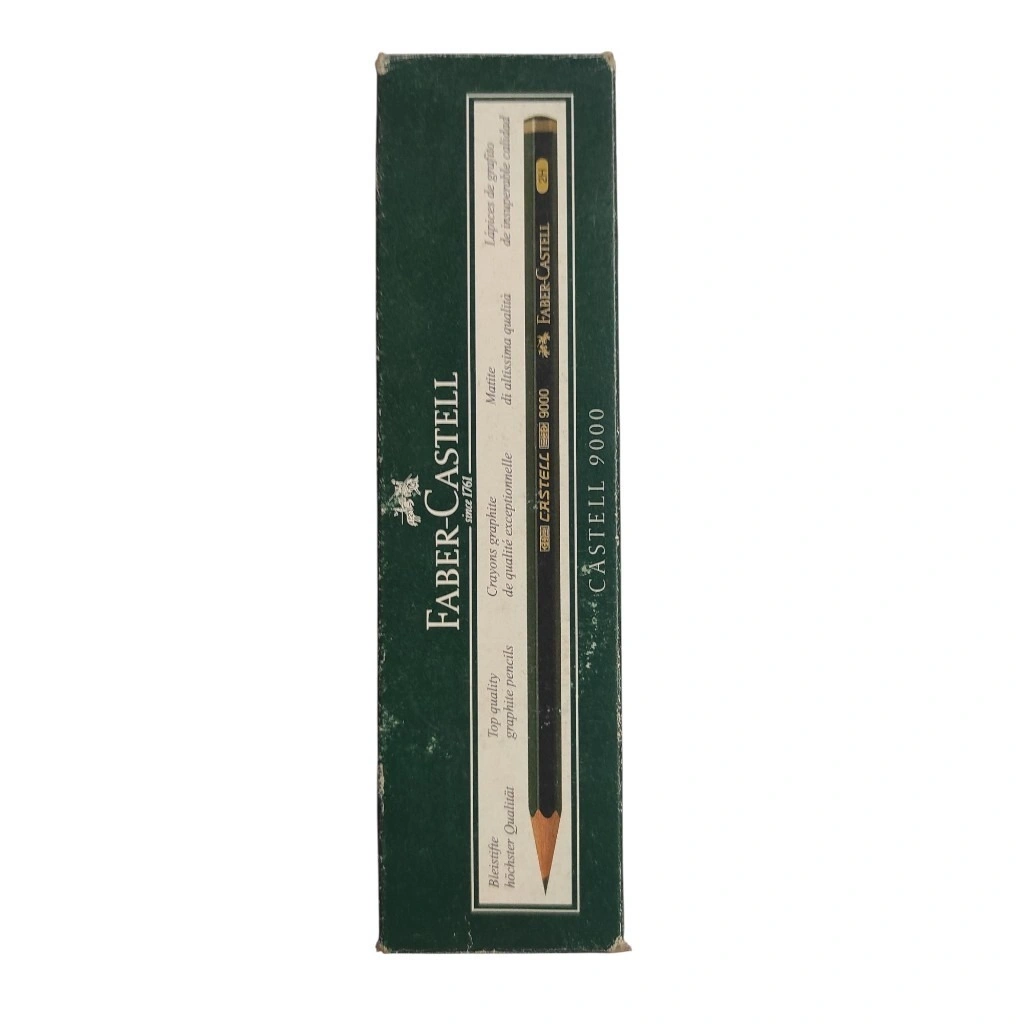 Faber Castell Castell 9000 Graphite Pencils 2H pack of 12 Pieces