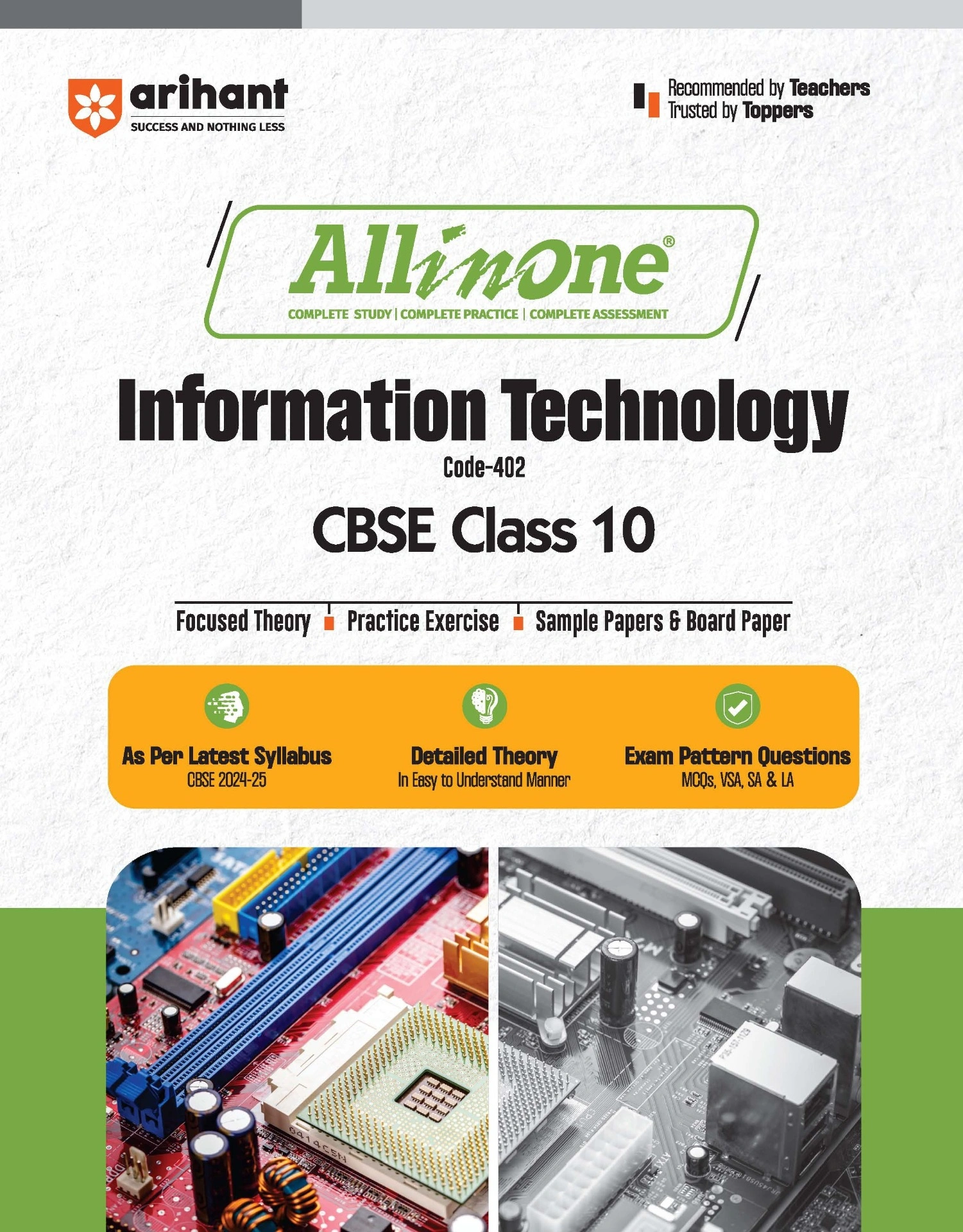 Arihant All in One Information Technology Class 10 CBSE Exams 2024 -25