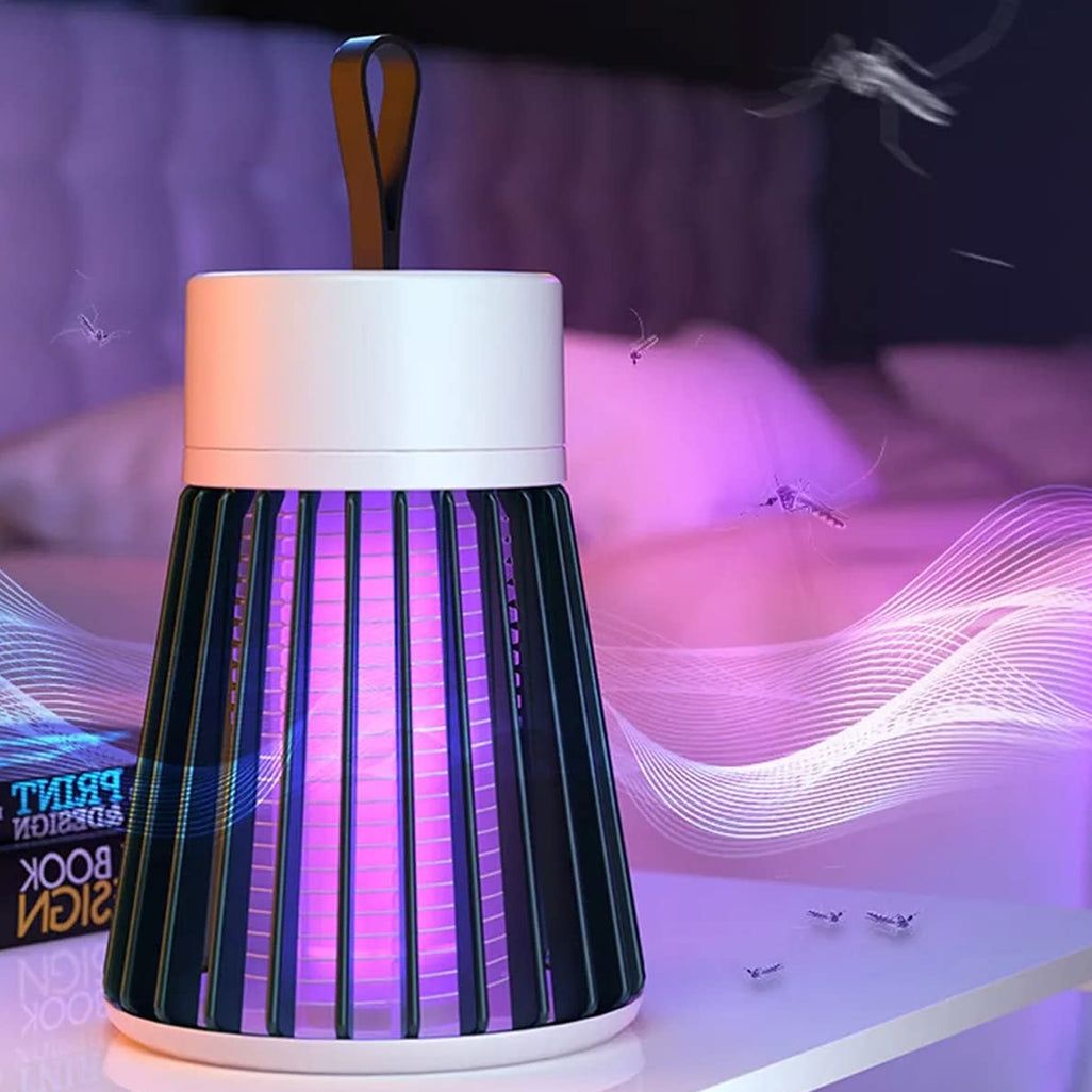 Electric Shock Mosquito Killing Lamp Powerful Silent and Eco Friendly Insect Trap for Home Outdoor Use