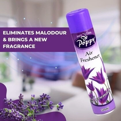 AIR FRESHENER POPPY 320ML, Aero care Poppy Mix Flavor Freshener - 320ml ...