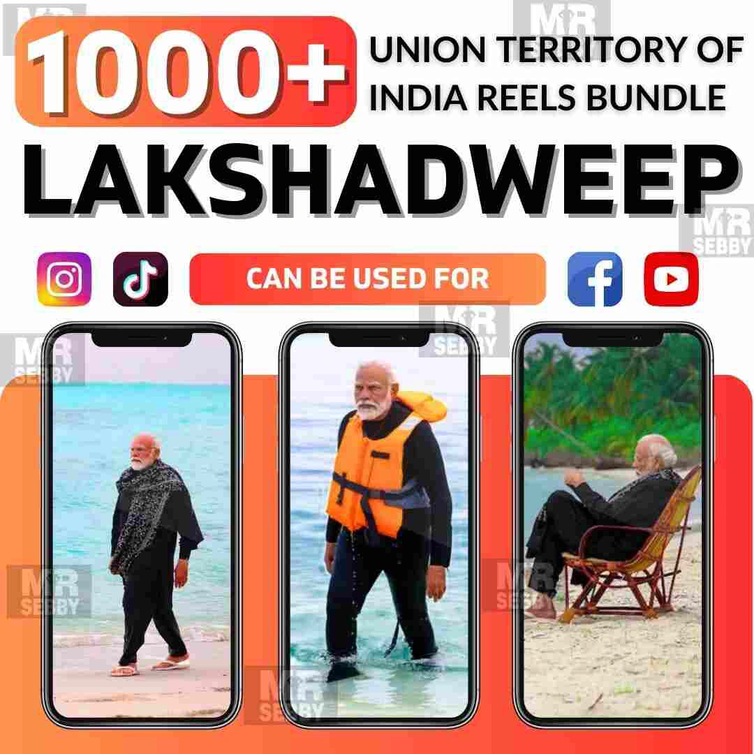 Lakshadweep video reels bundle | pm modi in Lakshadweep
