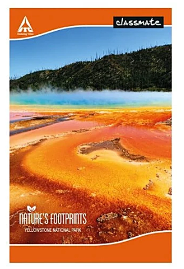 ITC Classmate Single Line Note Book, Rules(Design may vary)-Long