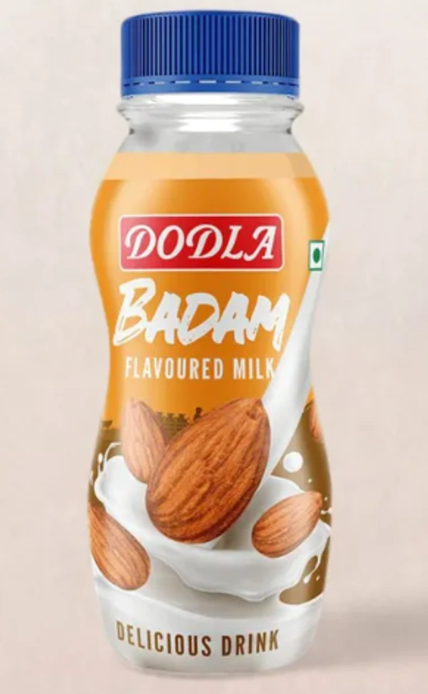 Dodla Badam Flavoured Milk, Delicious Drink