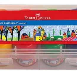 Faber Castell 12 Poster Colours (Premium)-1Box