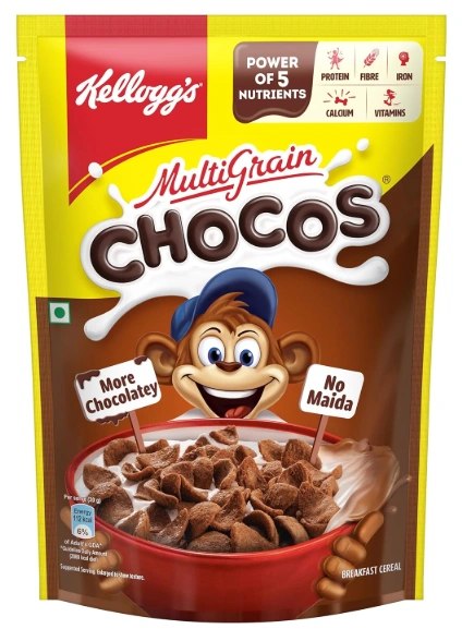 Kelloggs Multigrain Chocos, More Chocolatey|No Maida