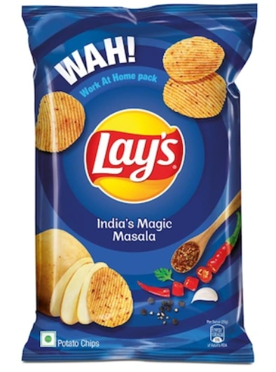 Lays India's Magic Masala Potato Chips 90gm Pouch