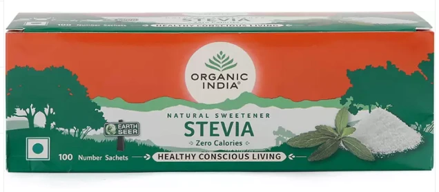Organic India Stevia-100 Sachet